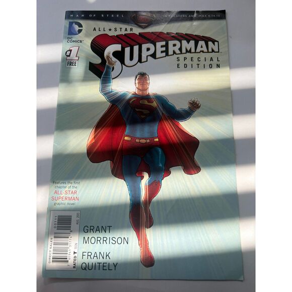 DC Comics | Office | All Star Superman Special Edition Man Of Steel Dc ...